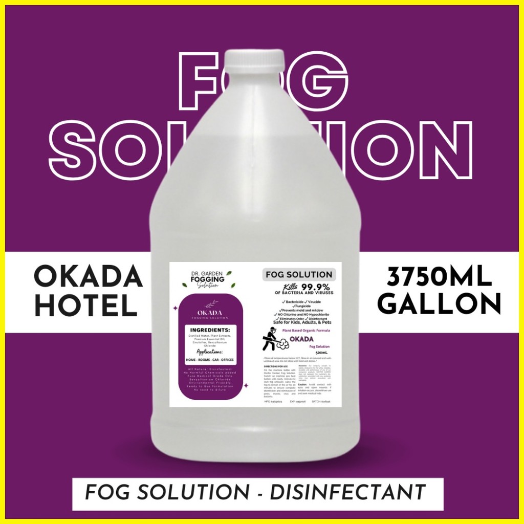 ☢ ☽ DR GARDEN Disinfectant Sanitize Antibac Fogging Bac to Zero Liquid ...