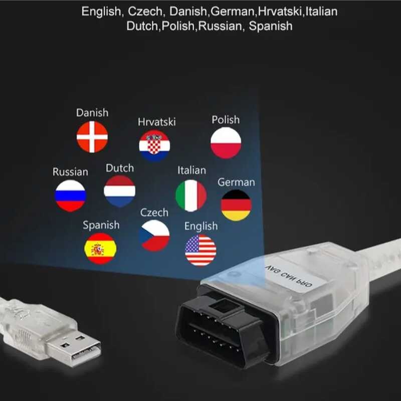 VAG Ong PRO 5.5.1 K-E VCP OBD 2 Obd2 Auto Diagnostic Tool Port CAN BUS ...