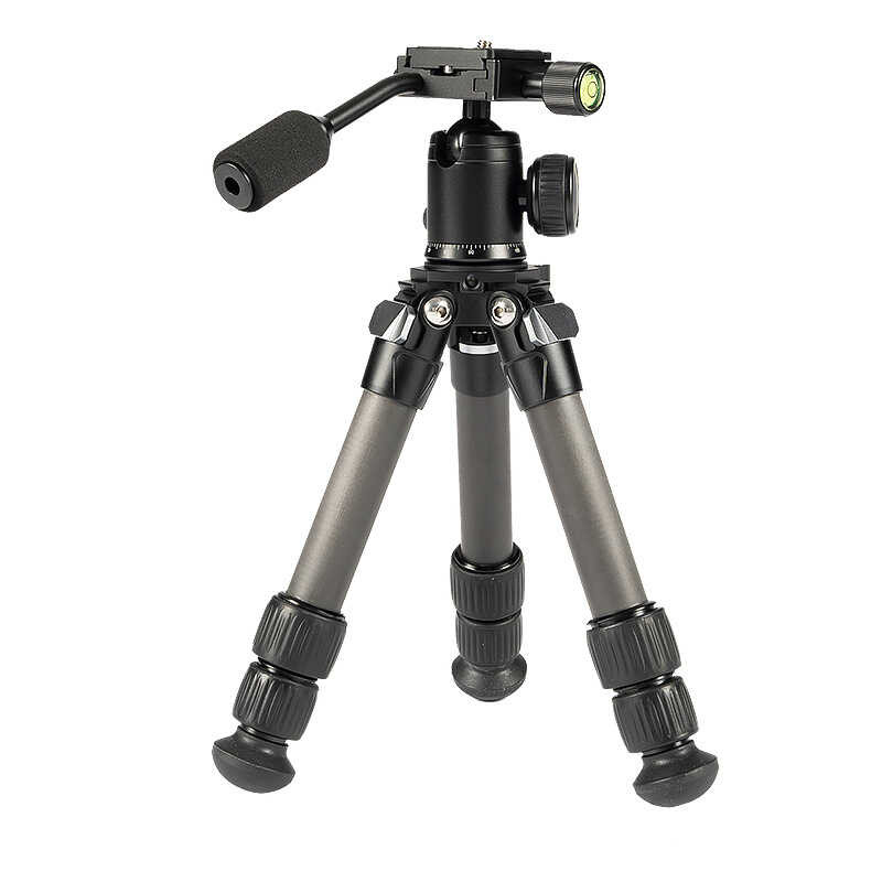 Micro Single Mini Desktop Climbing Tripod Carbon Fiber Handle Pan Tilt ...