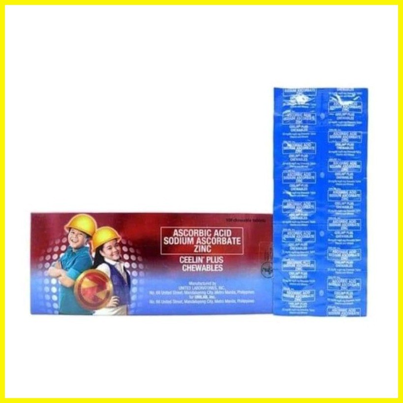 Ceelin plus chewable (30 tablet) | Shopee Philippines