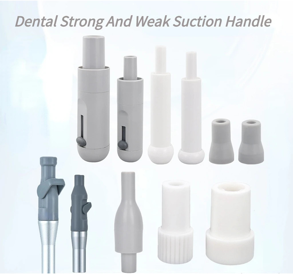 2Pcs Ejector Strong And Weak Suction Handle Vae Saliva Handpiece Tip ...