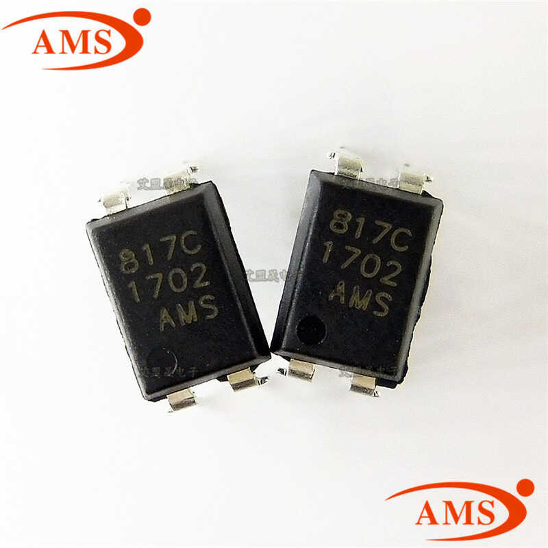 AMS817C AMS817B 817C C gear DIP-4 direct insertion optocoupler brand ...