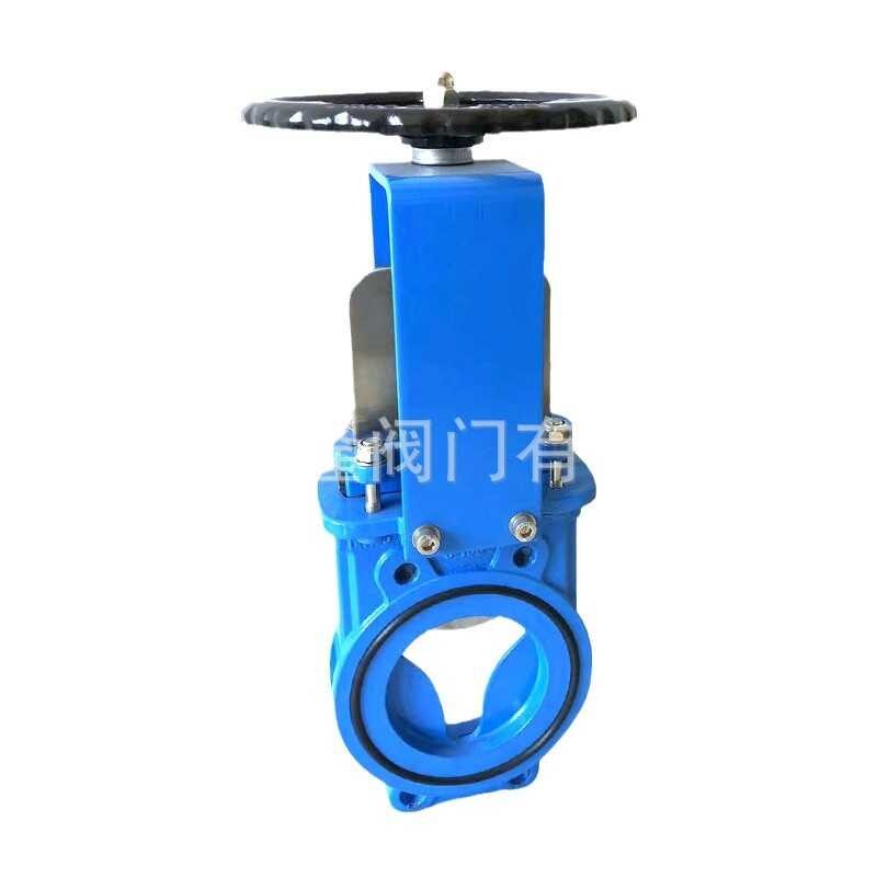 Pneumatic Diamond Knife Gate Valve With Flow Regulation Diamond Knife ...