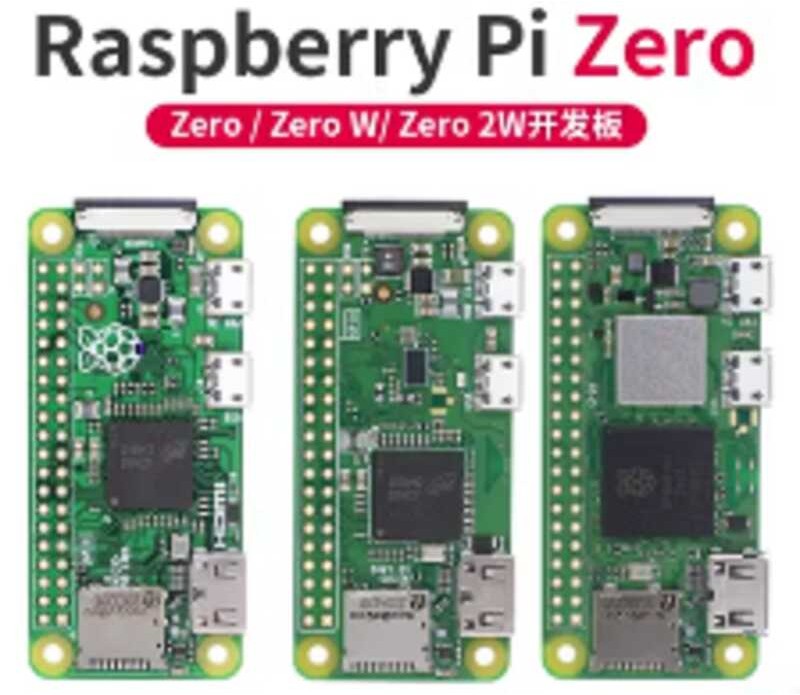 Raspberry W Zero 2W Pi Co Gamit Ang WIFI Wireless Bluetooth-Compatible Module 1Ghz CPU 512Mb RAM ...