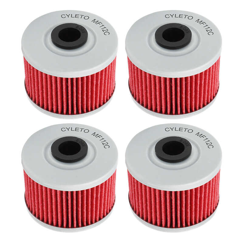 Filter 1/2/4Pcs Oil For Kawasaki Bn125 BN Eliminator Ninja Z125 Pro 125 ...