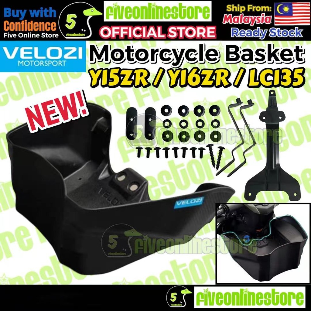 VELOZI PVC Basket YAMAHA LC135 V2-V7 V8 Y15ZR V1 V2 Y16ZR SRL115 EZ115 ...