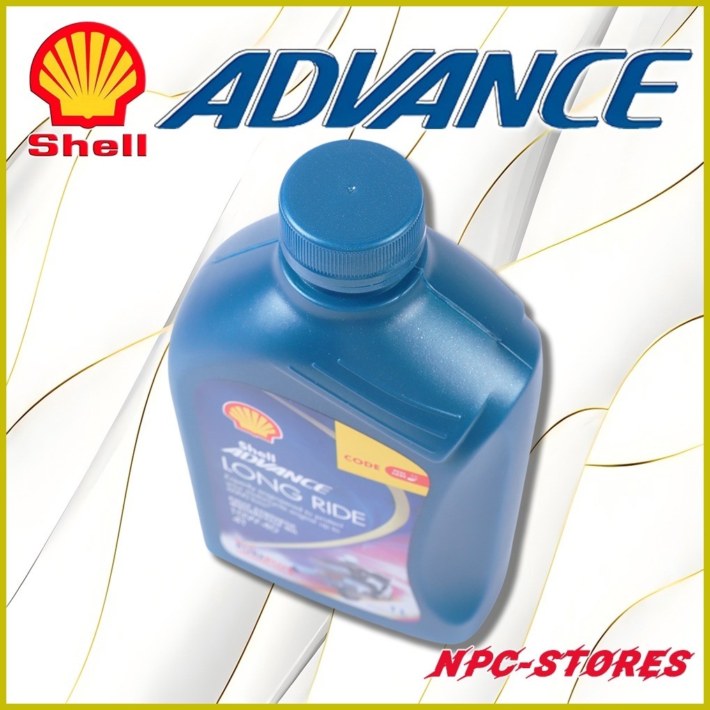 Shell ADVANCE LONG RIDE 10W40 4T 1L Fully Synthetic High Performance ...