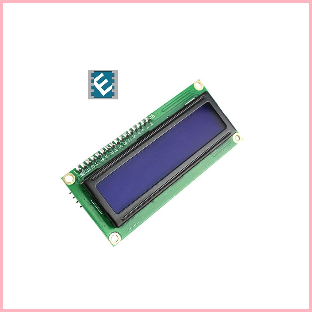 ☎ ⚽︎ LCD 16x2 with i2c Blue Background White Font FOR ARDUINO/ESP8266 ...