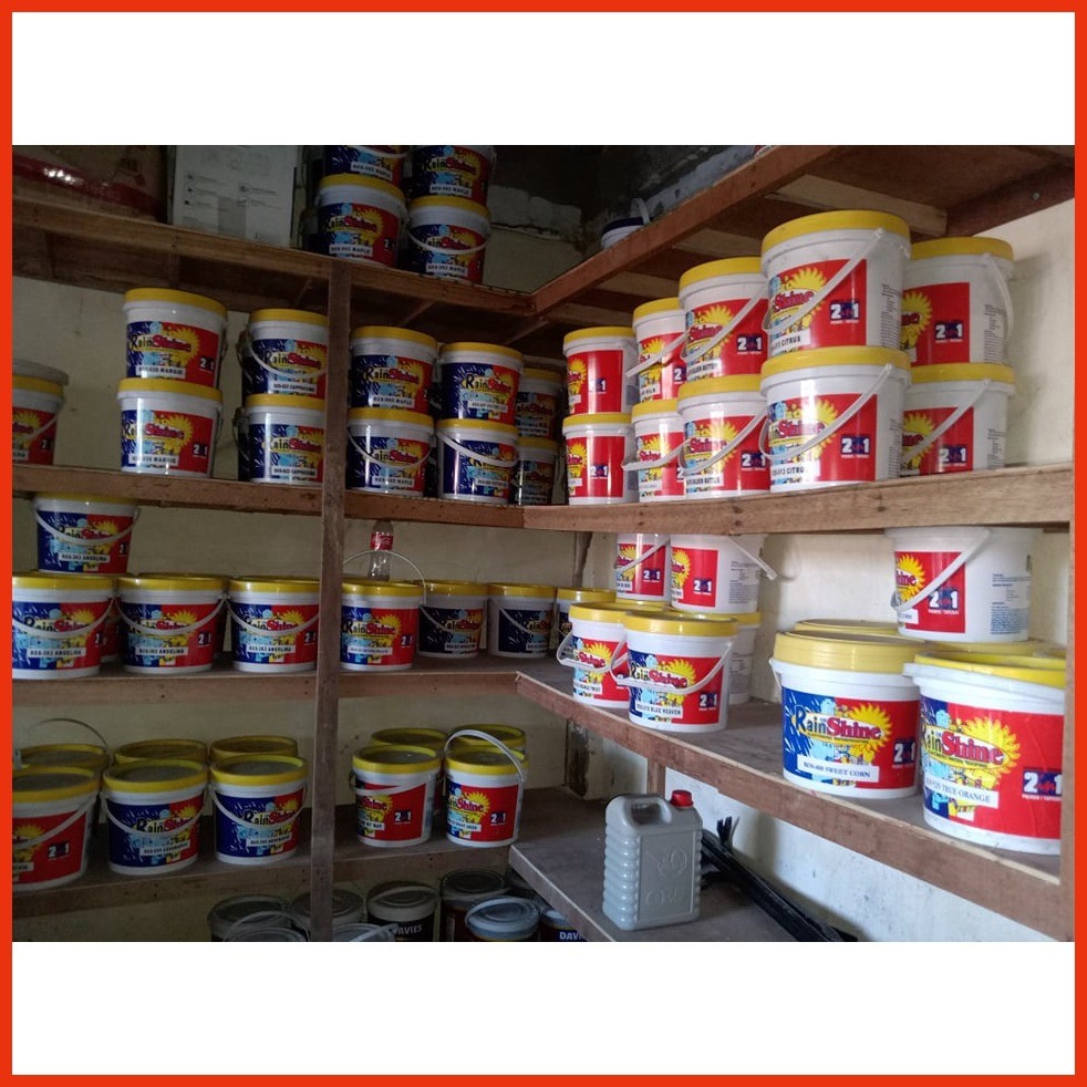 ⚾︎ RAIN OR SHINE 1 GALLON / 4 LITERS | ELASTOMERIC PAINT | WATER BASE ...