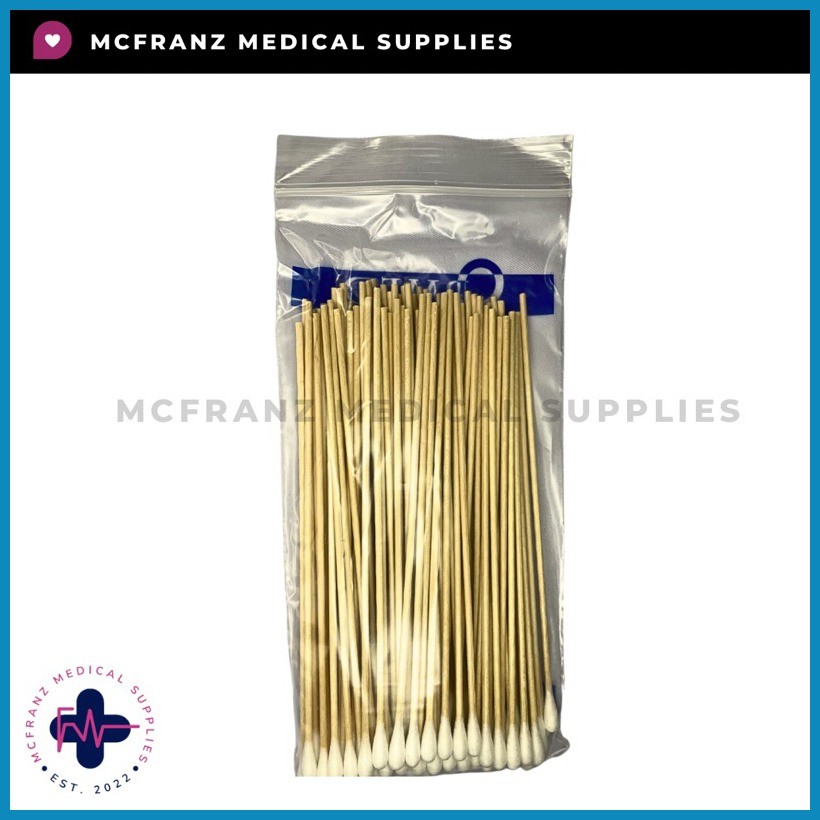 Ormed Non Sterile Cotton Tipped Applicator 6 (100pcs/pack) | Shopee ...