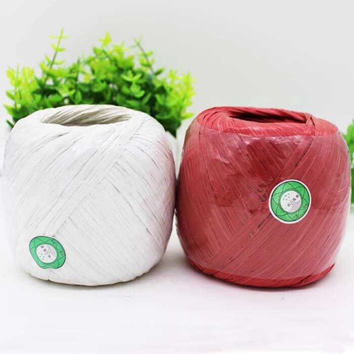Two values of roll plastic bundling packaging rope, nylon rope ball ...