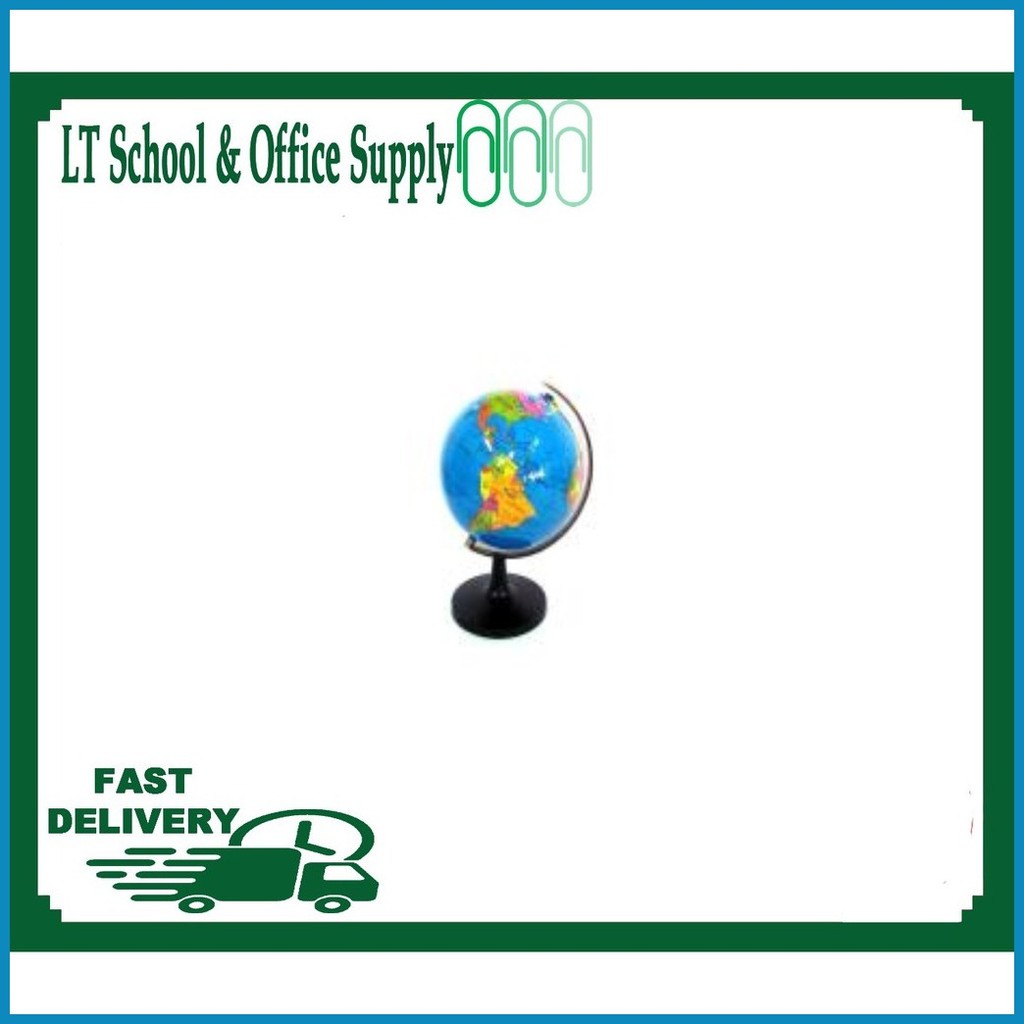 8.5cm World Map Earth Globe Rotating Map | Shopee Philippines
