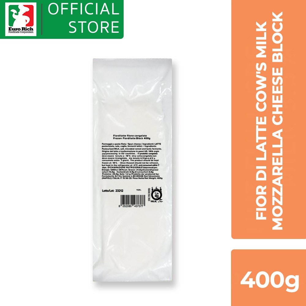 ♈ ♥️ Delizie Vesuviane Fior Di Latte Cow's Milk Mozzarella Cheese Block ...