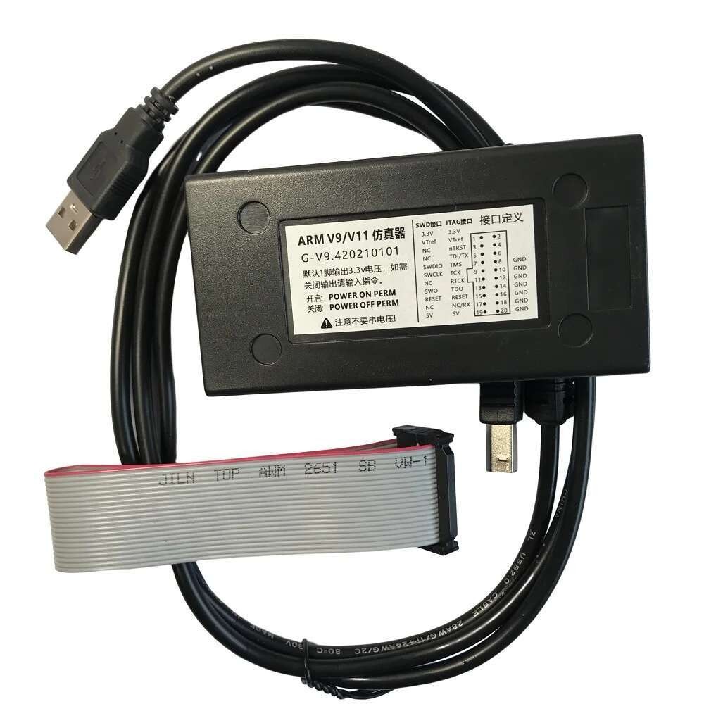 v11 J-LINK J Link JLINK V9 Emulator Adapter USB JTAG For STM32 ARM MCU Debug Tools | Shopee ...