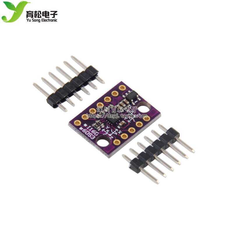 GY-BMI160 module 6DOF 6-axis angular velocity gyroscope+gravity acceleration sensor IICSPI ...