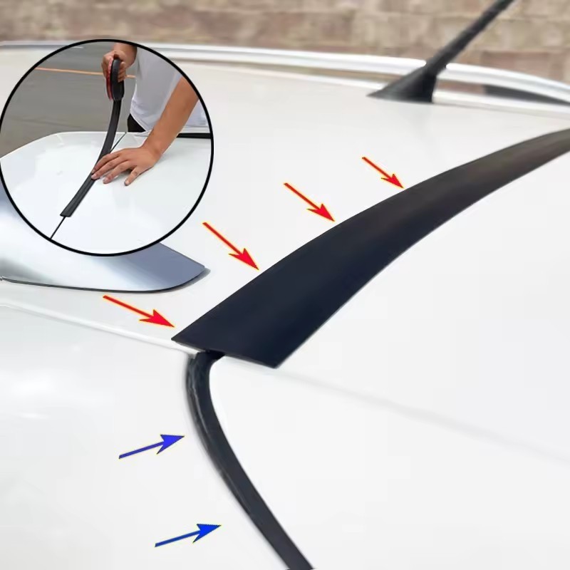 Car Trunk Lid Sealing Strip - Universal SUV MPV Sedan Roof Lid Gap ...