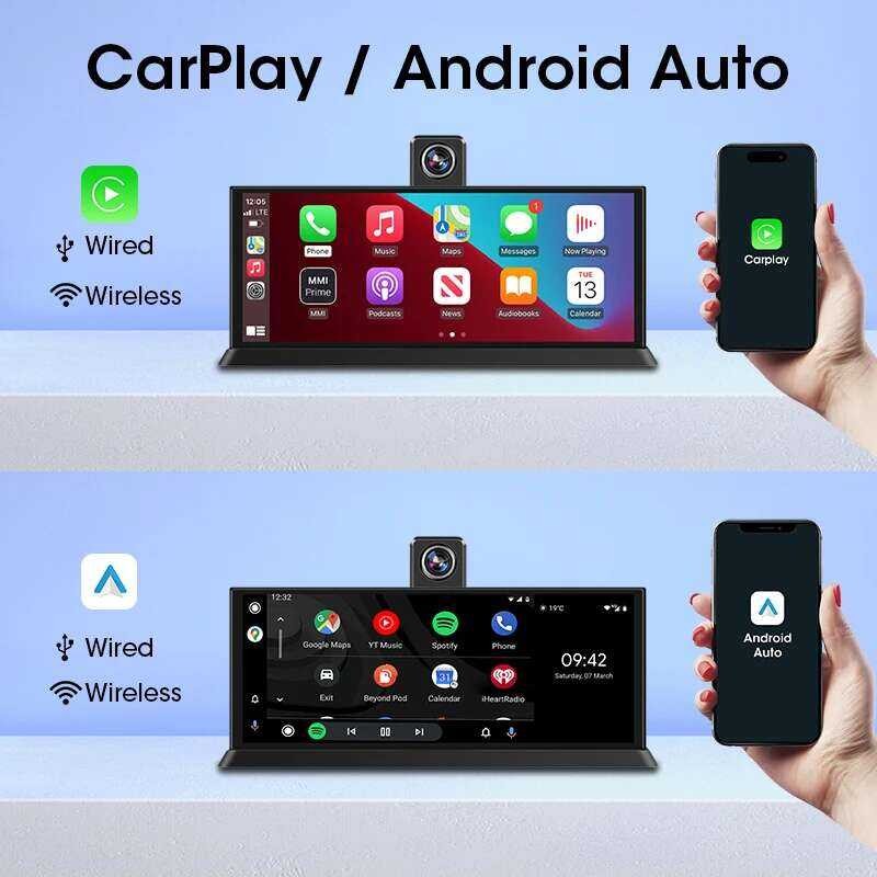 10/11.26" B 4K ADAS Car DVR 360° Rotate Dashcam 1080P Rear Camera ...