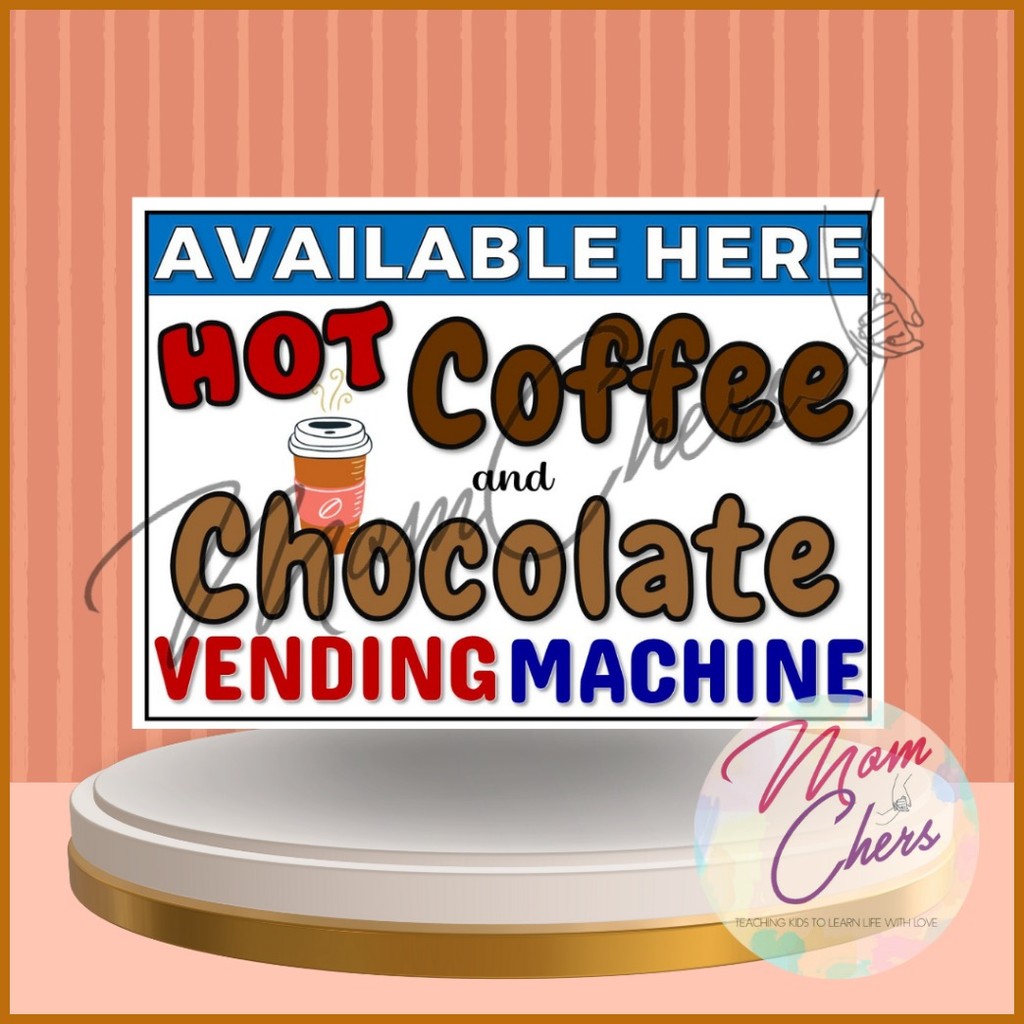 Laminated Signages for Vendo Vending Machine PISO WIFI CARWASH CHARGING ...
