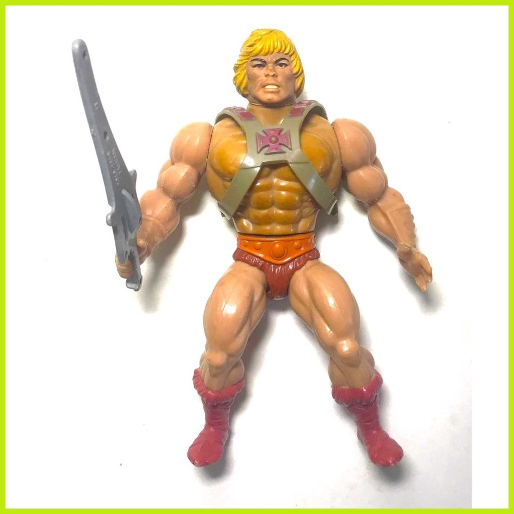 {GOT} MOTU Vintage Masters of the Universe HE-MAN GRIZZLOR LEECH ...