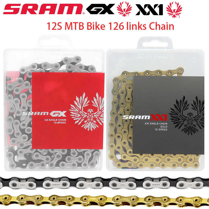 SRAM 0 12 Speed XX1 Gold MTB Bike 126L Power Lock k Sier Eagle GX NX ...