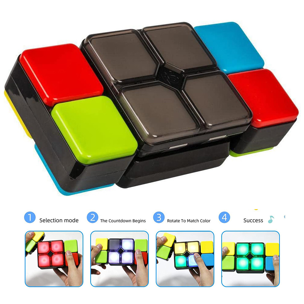 2024 Electronic Handheld New Point Game Fidget Toys Logic Flip Slide 4 ...