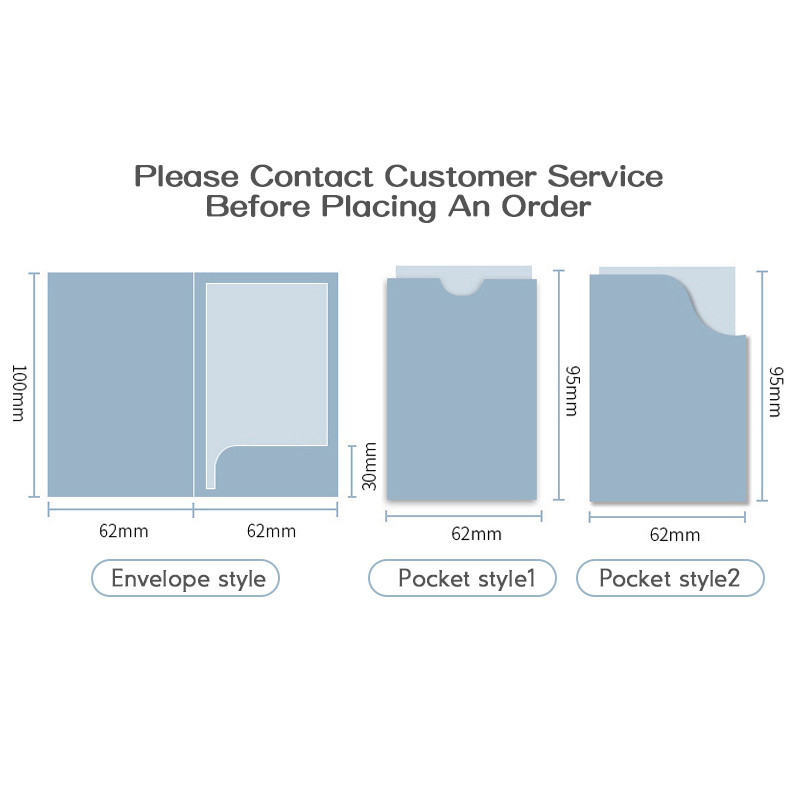 Hotel Key Card Envelope Thick Paper Card Holder To Fit for Standard ...