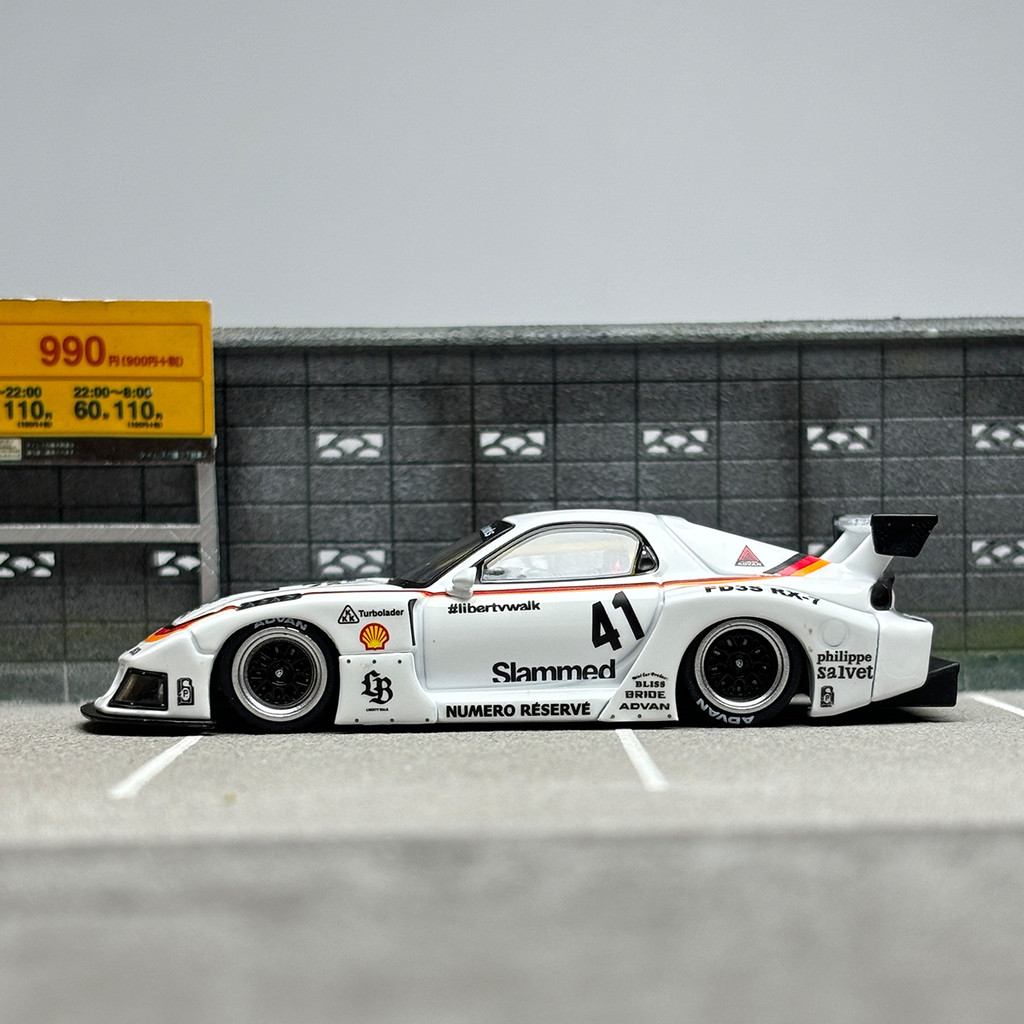 INNO 1:64 Rx7 Fd3s Lb-Super Body Kit Diecast Car Models | Shopee ...