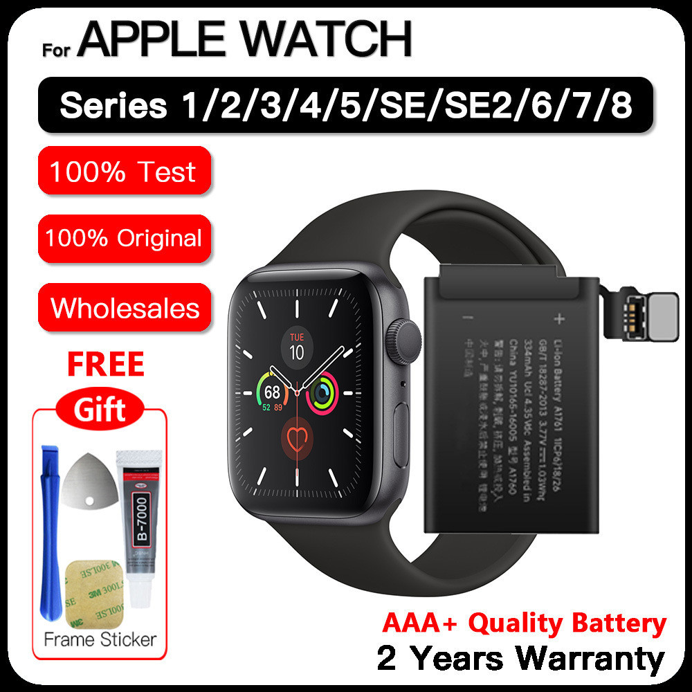 Genuine Replacement Ab Battery For Apple Watch Series SE 1 2 3 4 5 6 7 ...