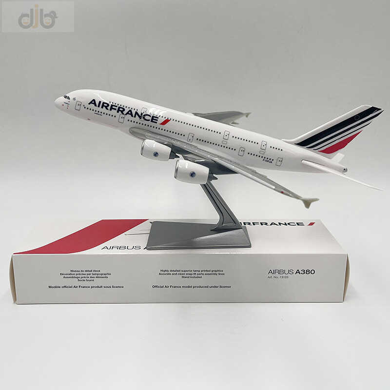 1:250 & Resin Aircraft Model Toy Airbus 30Cm A380 Air France For ...