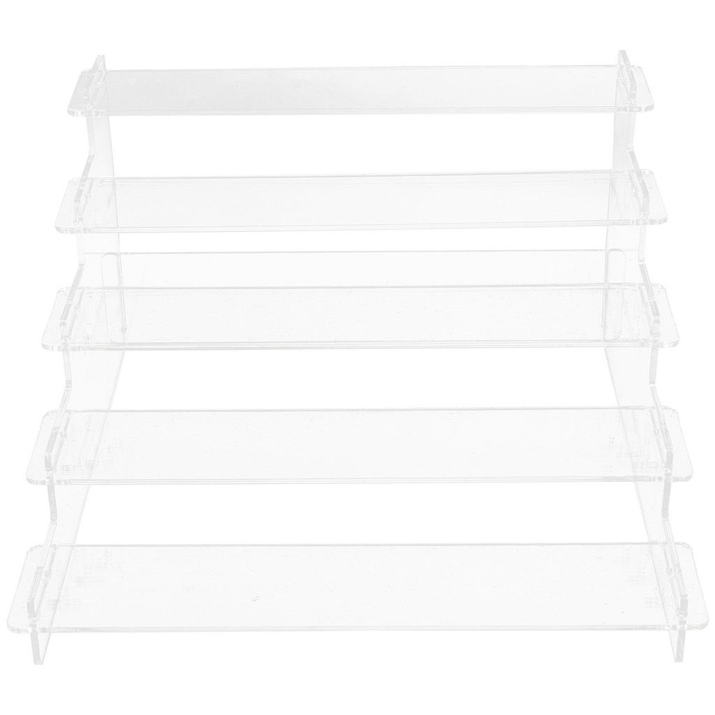Bracelet Acrylic Riser Display Stand Necklace Holder Toy Shelf Fig Rack ...
