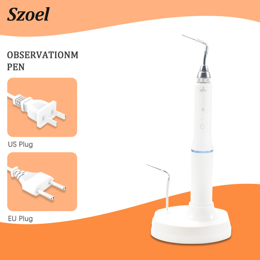 Gutta Dental Percha Points Cutter Endo Obturation Pen with 2 Tips Root ...