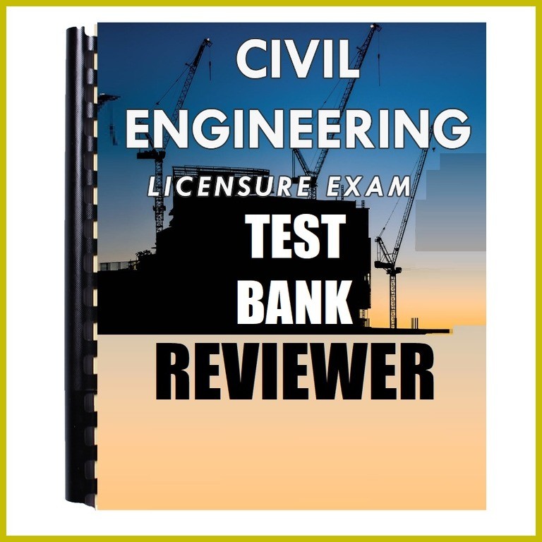 Civil Engineering / CE Board Licensure Exam Test Bank Reviewer | Shopee ...