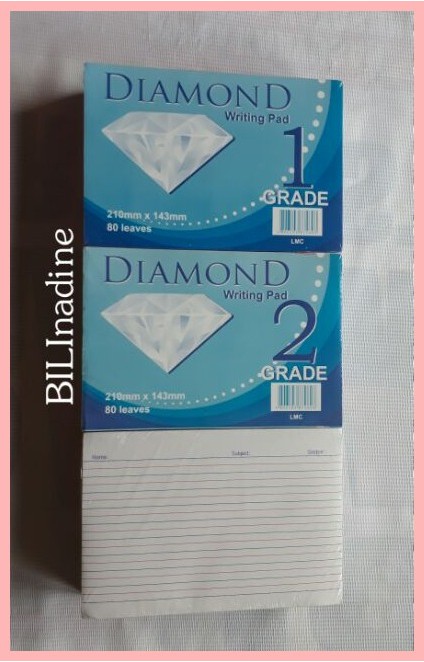 CODDIAMOND Grade 1,2,3,4 Pad Paper 1 Rim School Supplies ♒ | Shopee ...