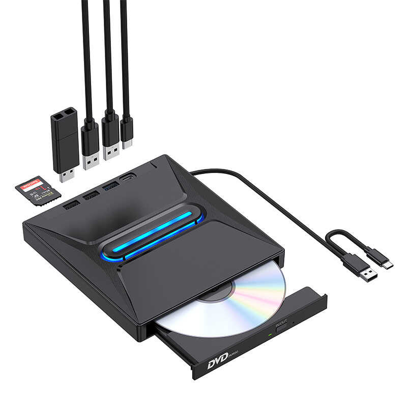 New Optical Drive With Expansion, USB External Optical Drive, Portable ...