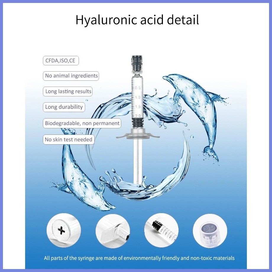 Beauty salon only collagen facial ha derma filler 1ml 2ml injectable ...