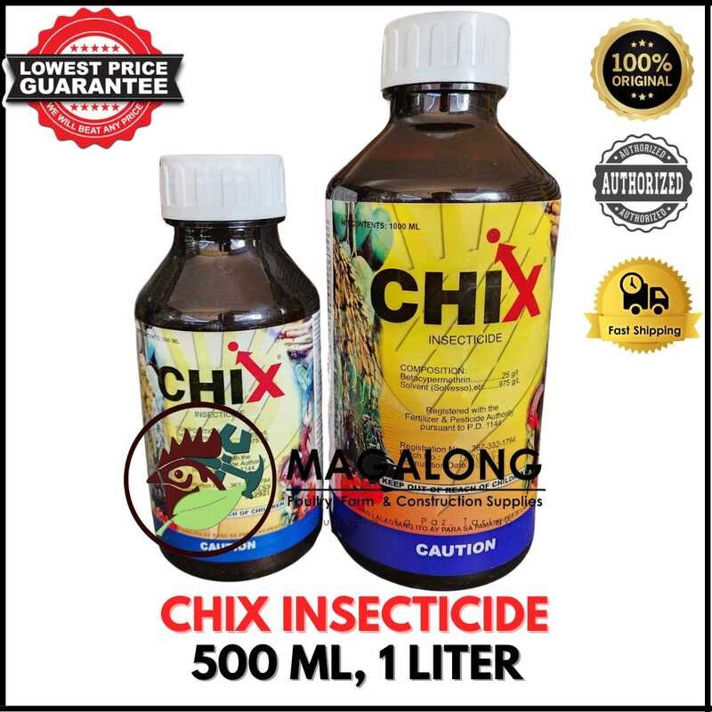 CHIX INSECTICIDE - BETA Cypermethrin, SOENT - INSECT KILLER (Stemborer ...