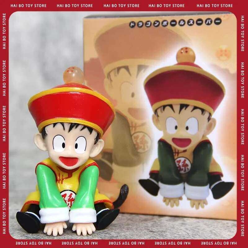 うと 11Cm Dragon Ball Anime Action Figure Son Gohan Cute Sitting Posture ...
