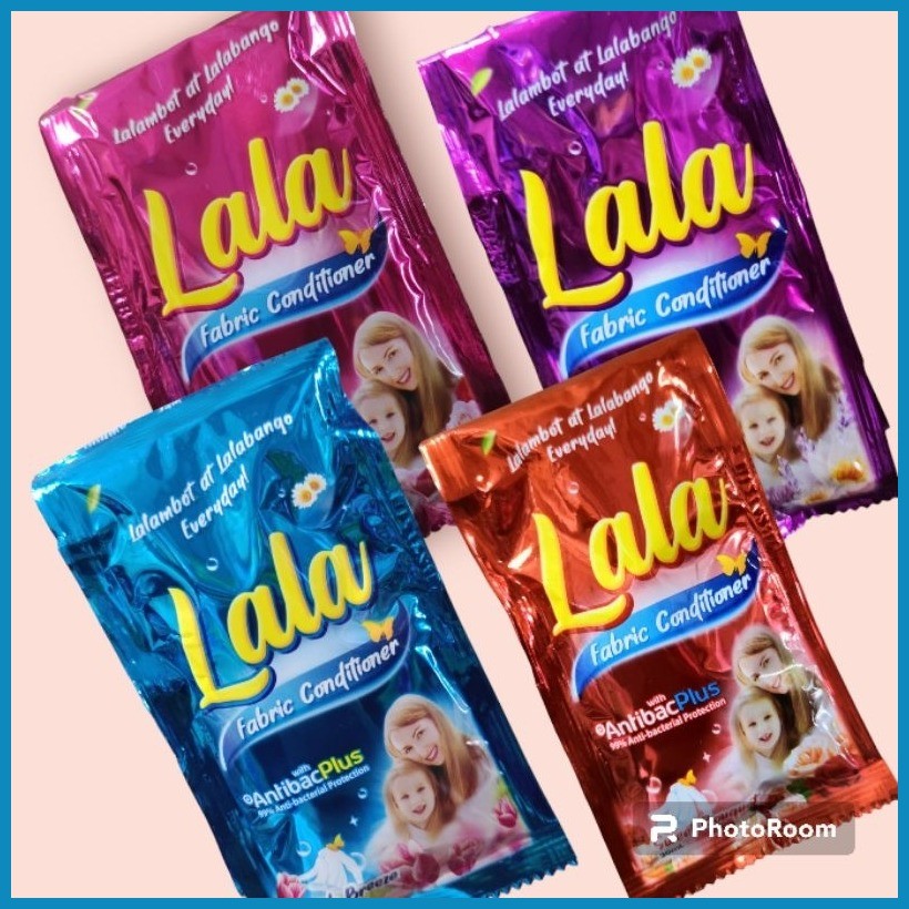 Lala fabcon Fabric conditioner 30ml x6 sachet | Shopee Philippines