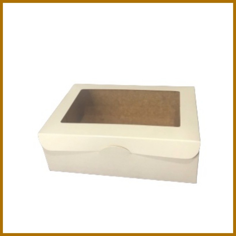 10pcs 6x9x3 Pastry box (cupcake box) 6s | With Window | Reversible ...