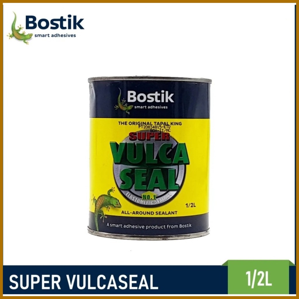 Bostik Super Vulcaseal All around sealant cans 1/4L 1/2L and 1 Liter ...
