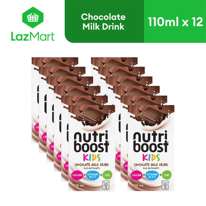 Nutriboost Chocolate 110Ml - Pack Of 12 39 | Shopee Philippines