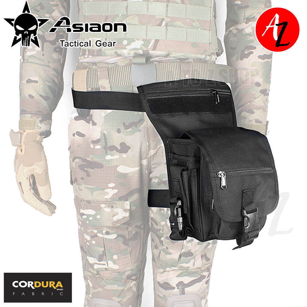 ASIAON Gear Men's Tactical Leg Drop Low Carry Bag | Shopee Philippines