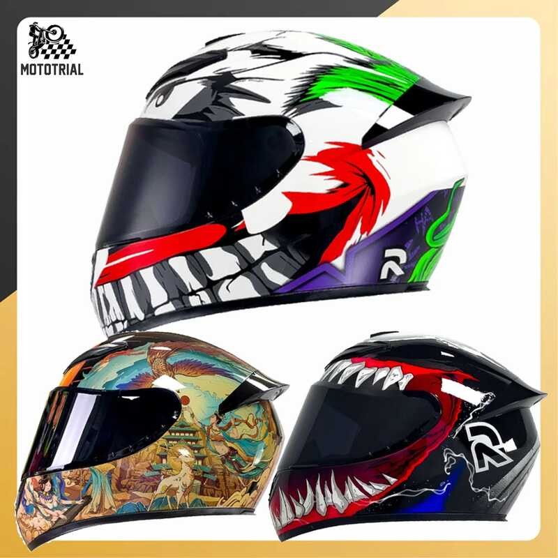 C9 Sa 3 Para Venom Full Face Motorcycle Helmet Motocross Racing Helmets ...