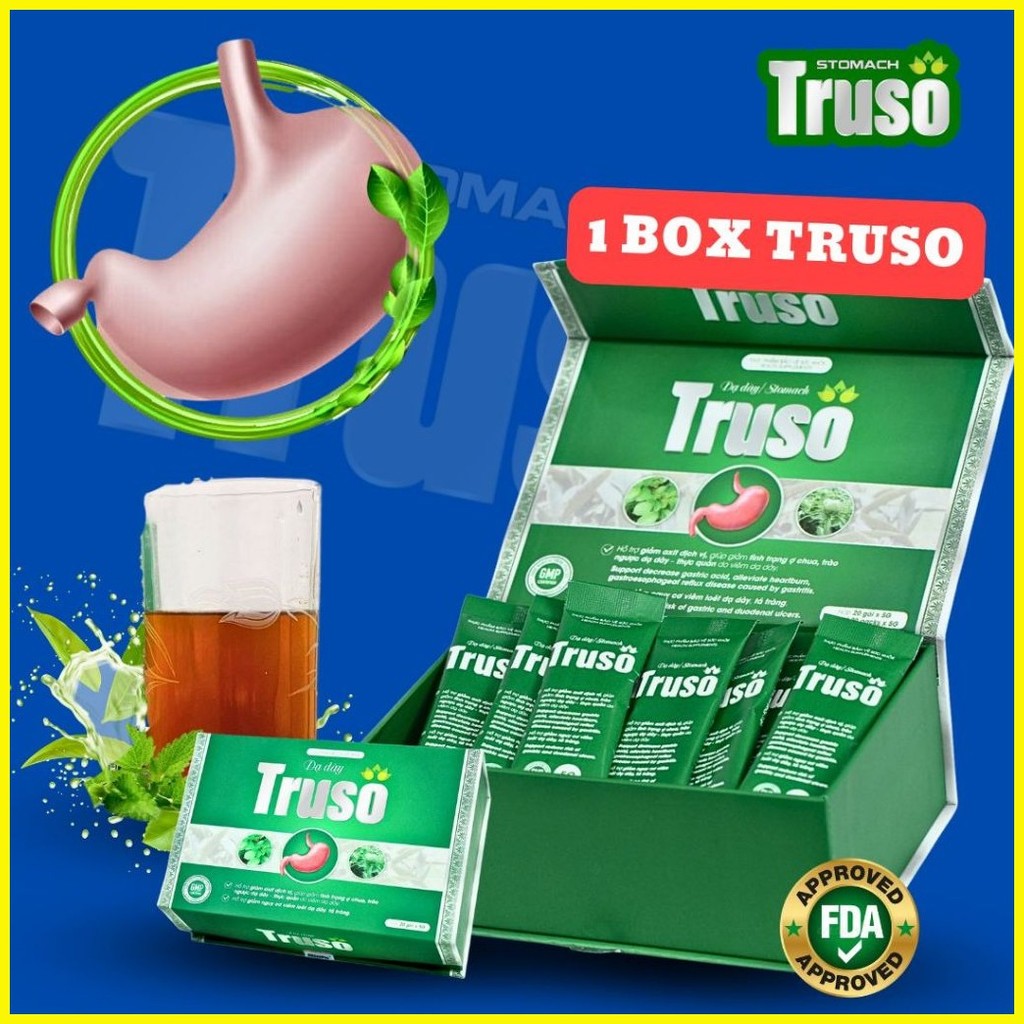 ♣ ۞ TRUSO STOMACH (Expert Recommended) inhibits stomach acid like ...