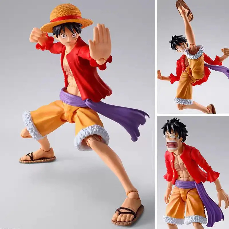 Anime 15Cm One Piece Gear2 Figurine The Raid On Onigashima Luffy Figure ...