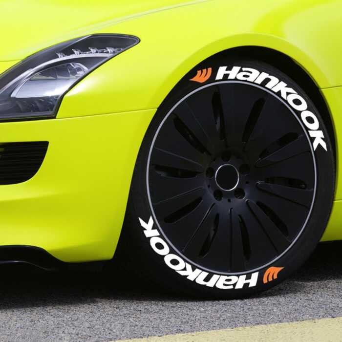 Lettering Tire HANKOOK 3.5Cm Height Universal For 15''-24'' Waterproof ...