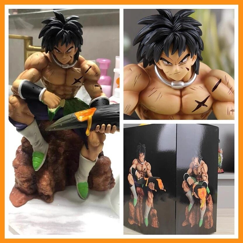 24CM PVC Dragon Ball Z Super Young Broly Action Figures GK Statue ...