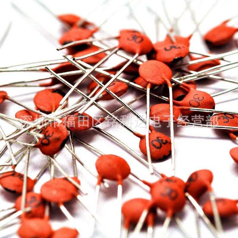 Ceramic capacitor pack with 2pf-0.1UF direct insertion capacitor, 30 ...