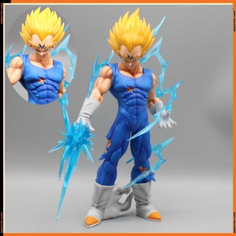 Anime 26CM Dragon Ball Z GK Figure Self-destruct Min Vegeta Fig Action ...