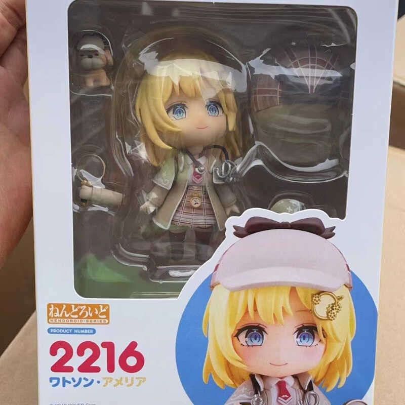 Hololive Anime Action Figures Omori Basil Cosplay Models Gawr Gura ...